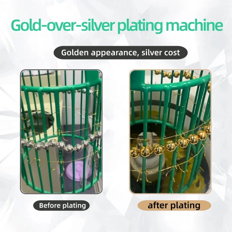 Gold-plated silver electroplating equipment